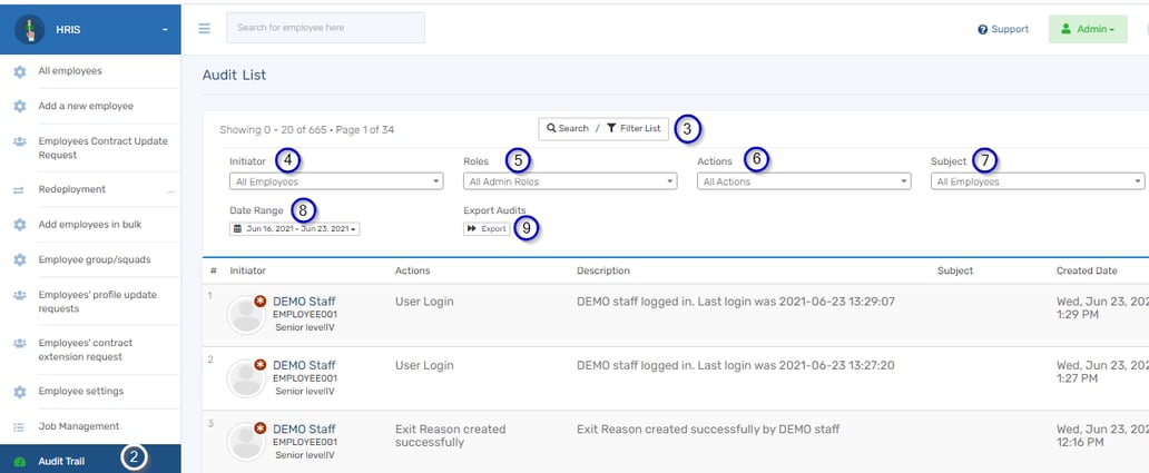 How to Access Audit Trail