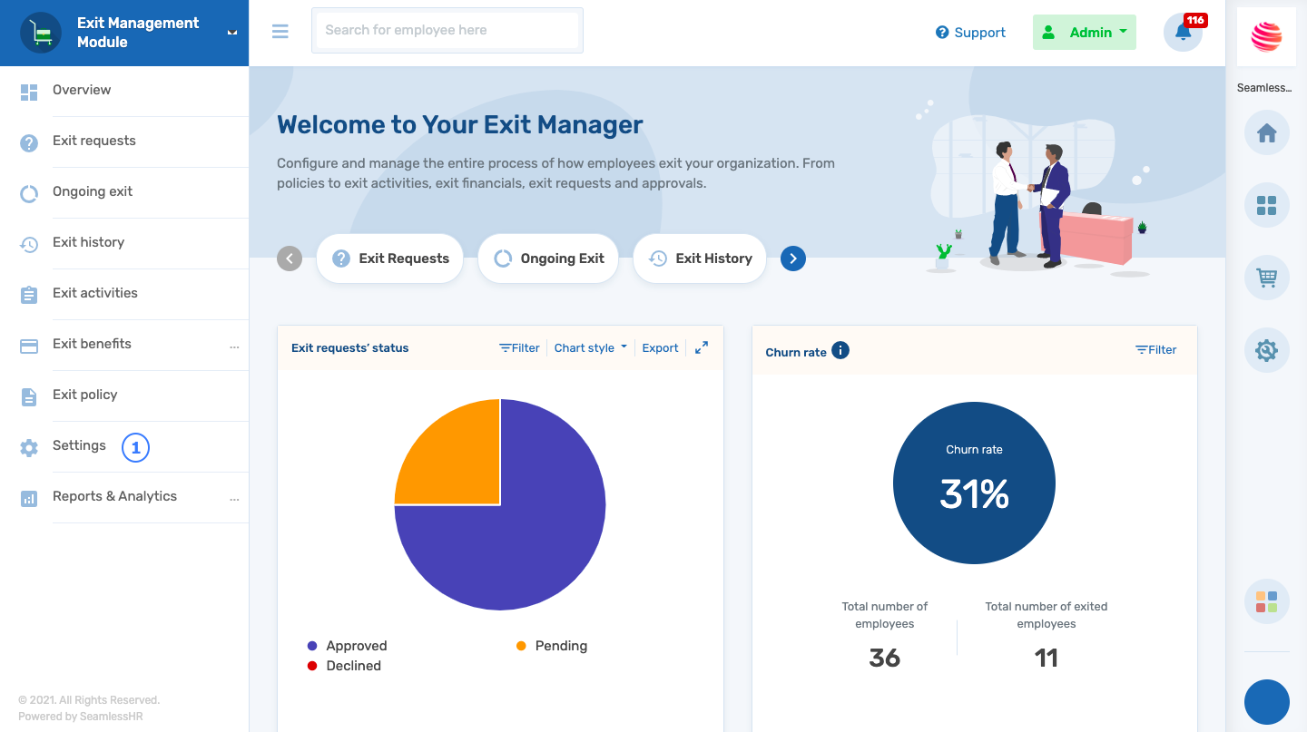 How To Setup Your Exit Management Module (Settings)