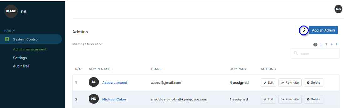 How To Add Admin On Seamless Payroll.