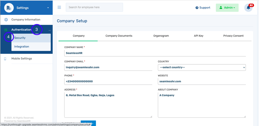 How to extend log out timer