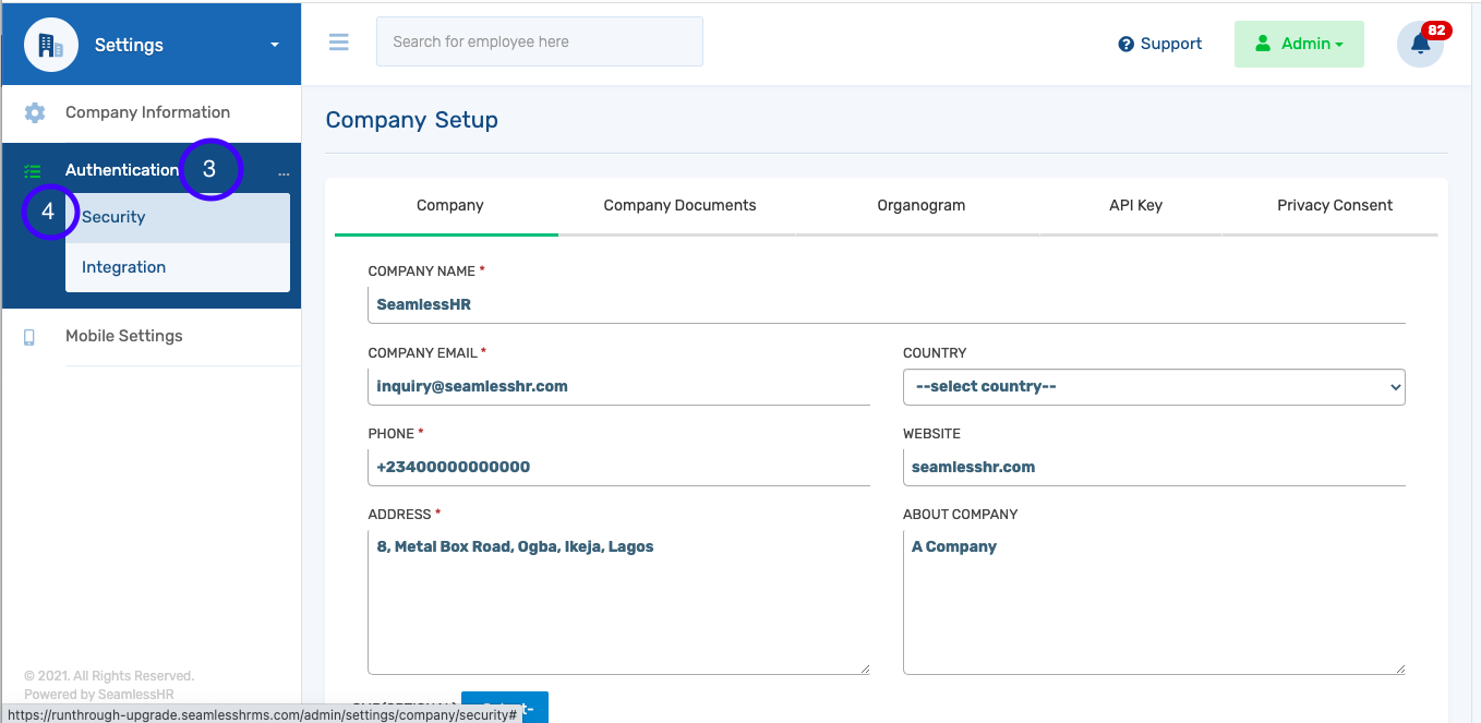 How to extend log out timer