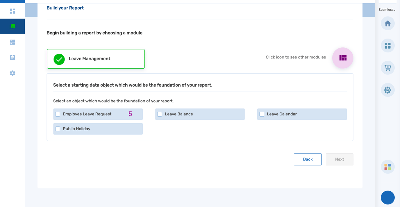 How to build a report.