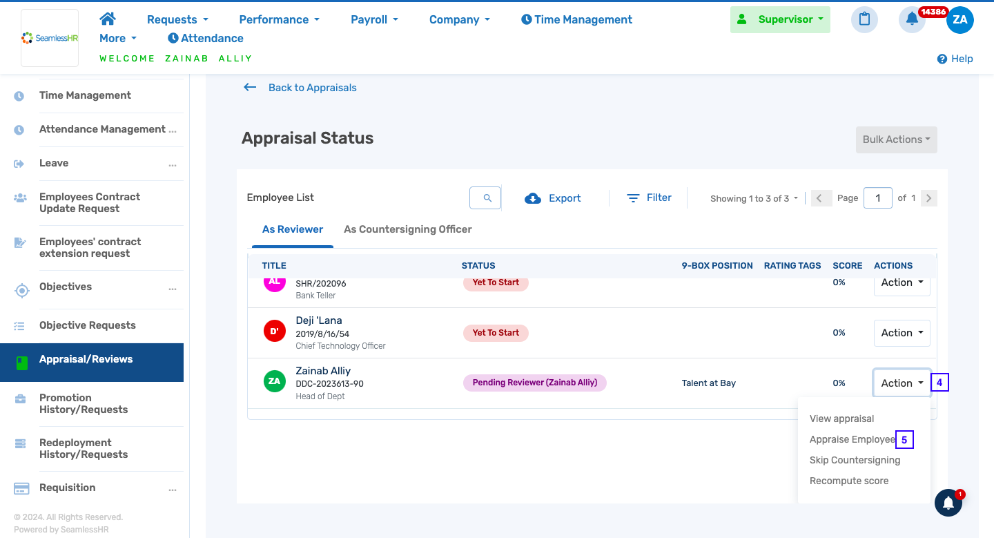 How to Appraise Your subordinates as a Line Manager (Behavioural only ...