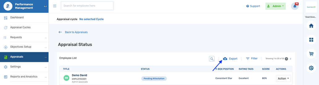 How To Spool Appraisal Report As An Admin.