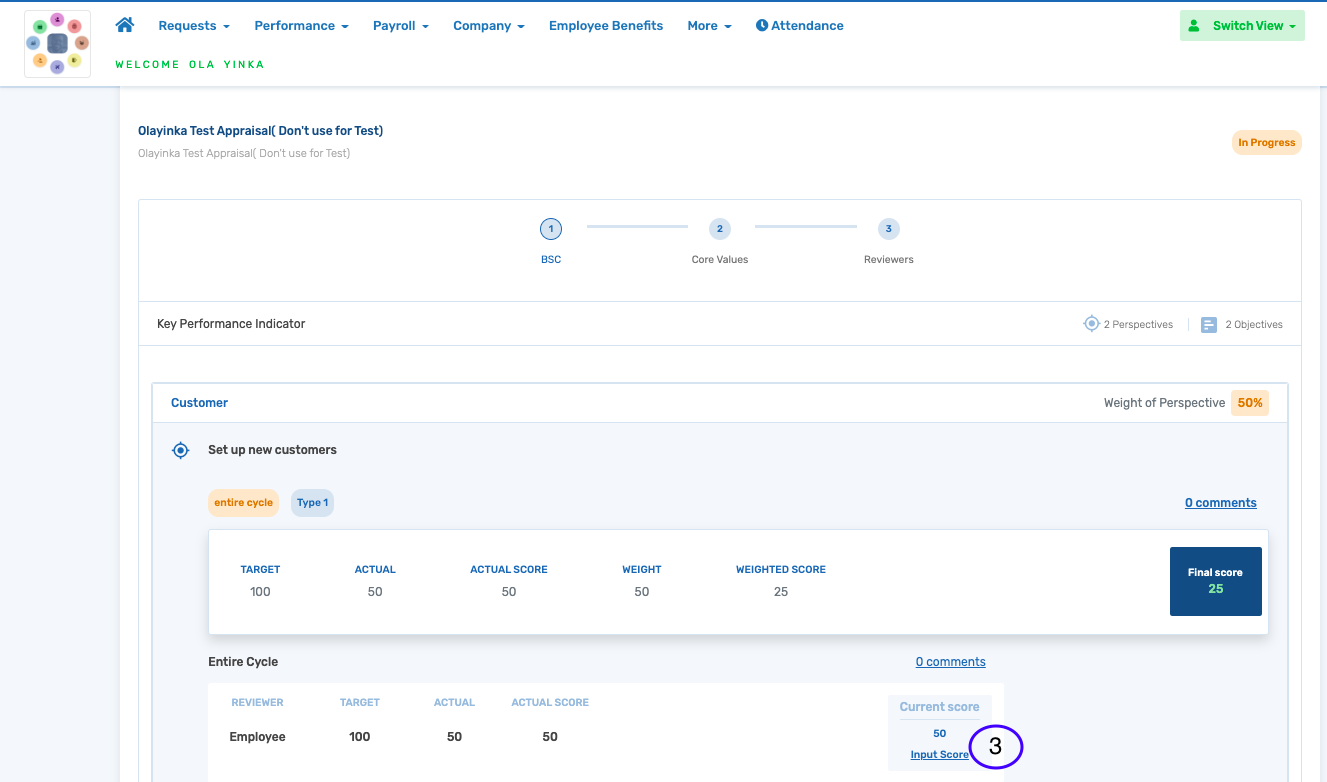 How to Take an Appraisal an an Employee (BSC Framework)
