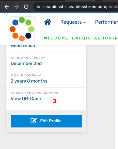 How to Access QR-Code for the Mobile App
