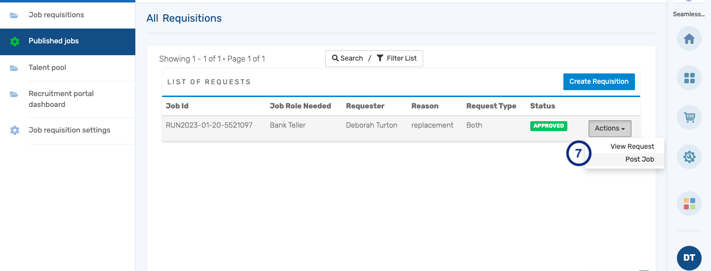 How To Create Job Requisitions As An Admin