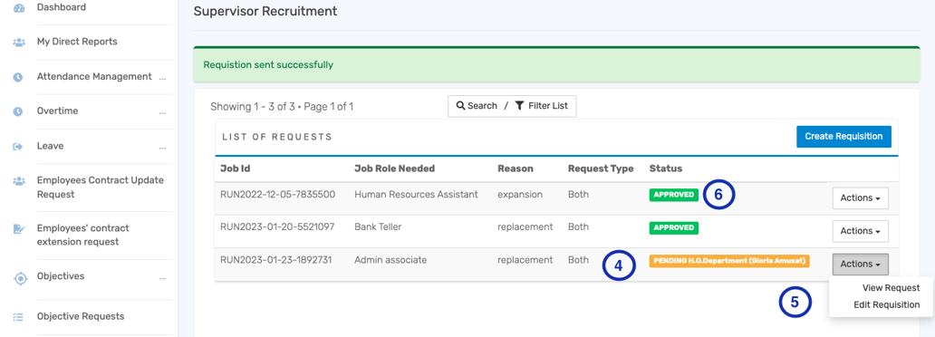 How To Raise A Job Requisition As A Supervisor.
