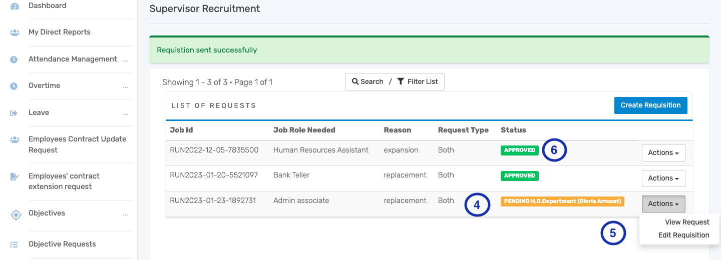 How To Raise A Job Requisition As A Supervisor.