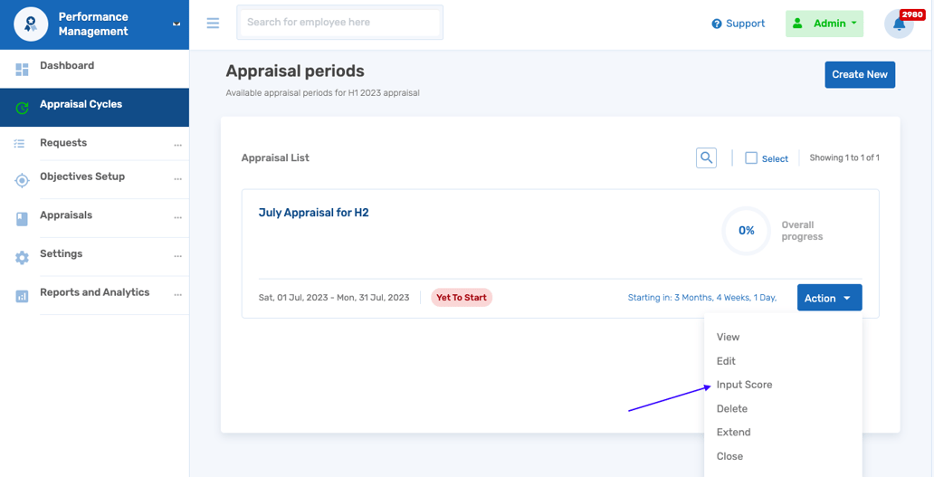 How to Input Organisation Custom Score.