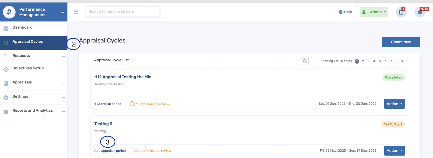 How to Select the Confirmation Status Eligible for an Appraisal.