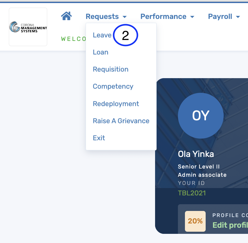 How to cancel a leave request as an employee