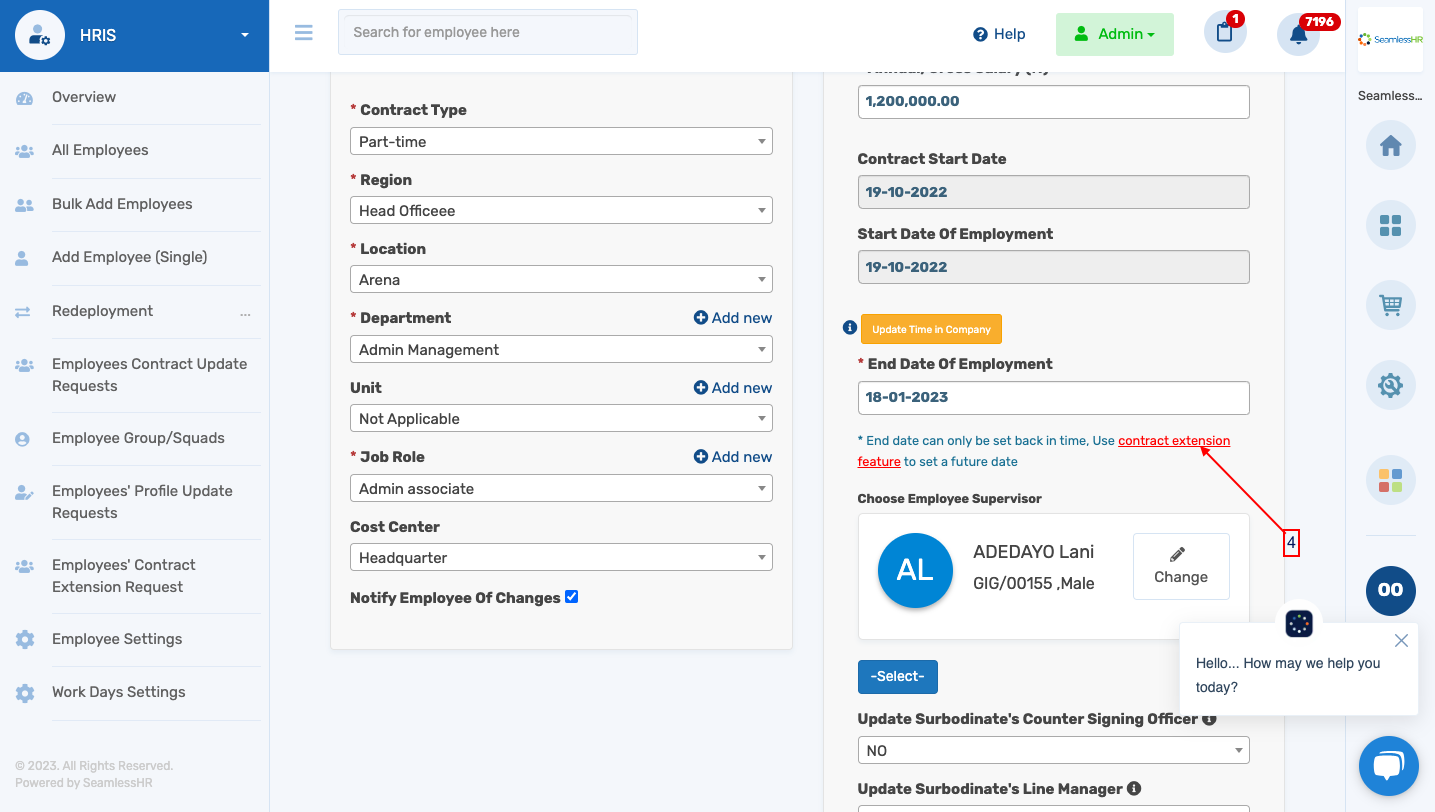 How to Extend Employee Contract