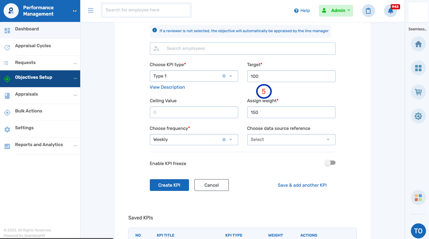 How to Setup Objective Weights to Go Above a 100%- (For BSC Framework)