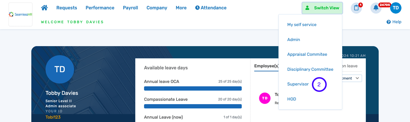 How to Setup Subordinates' Objectives as a Supervisor