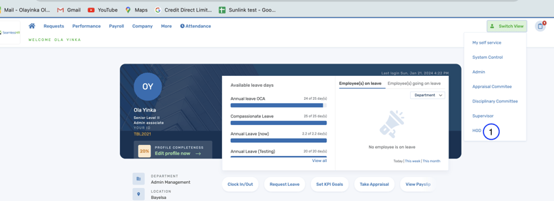 How to set up departmental objectives