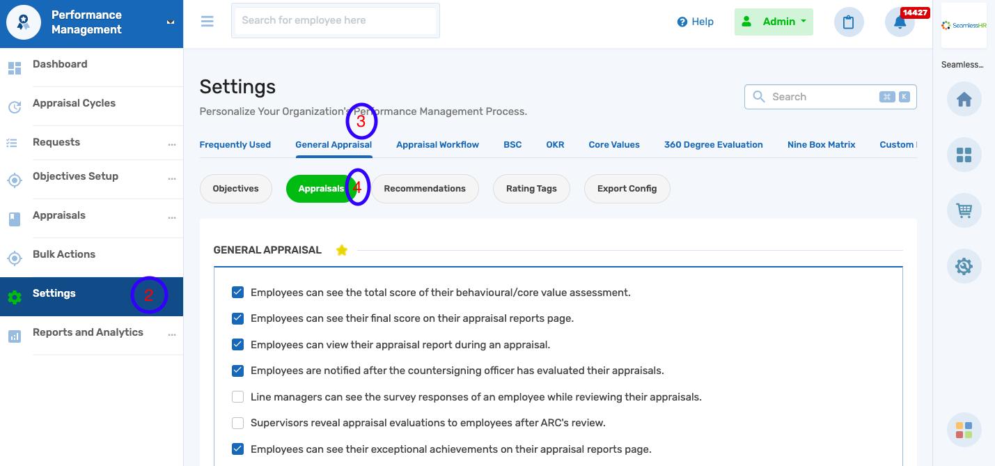 How To Enable Matrix Appraisals On SeamlessPerformance