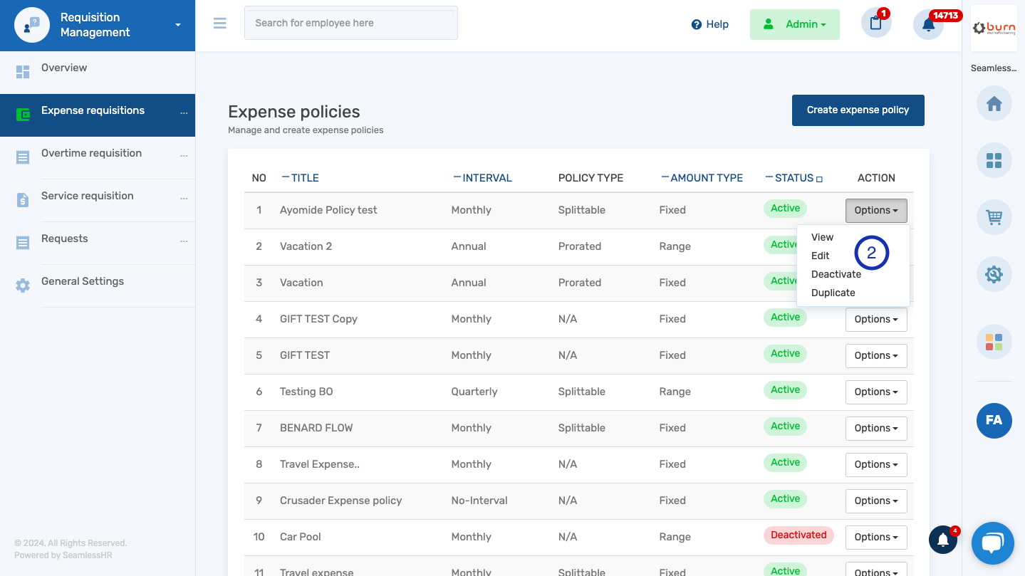 How to Attach Approval Workflow to an Expense requisition policy.