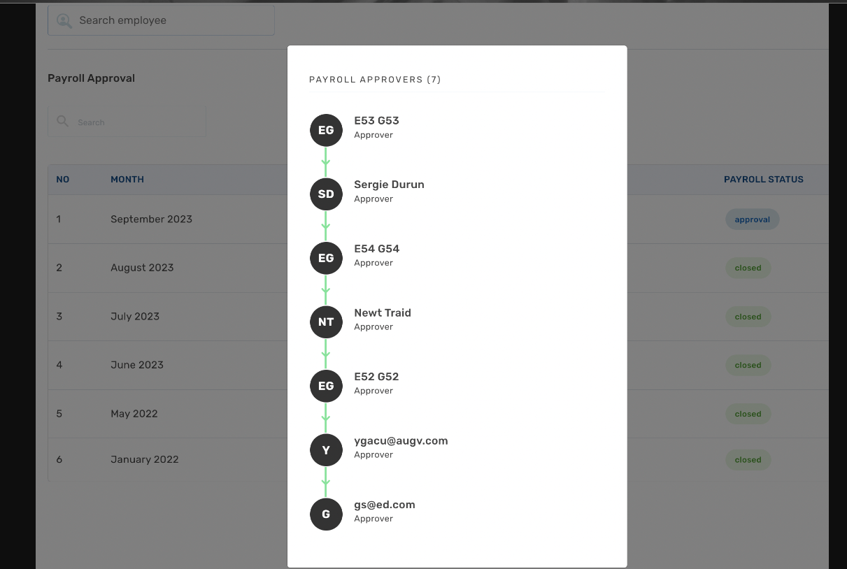 Navigating the Approval List on SeamlessPayroll