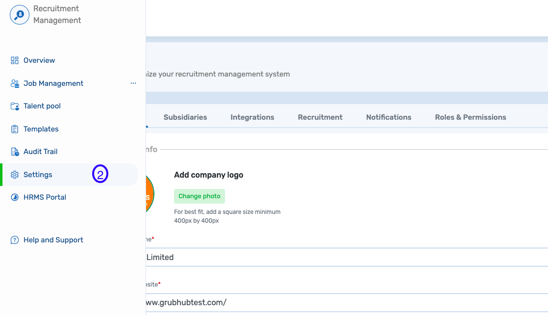 How To Edit Company Information On SeamlessHR RMS