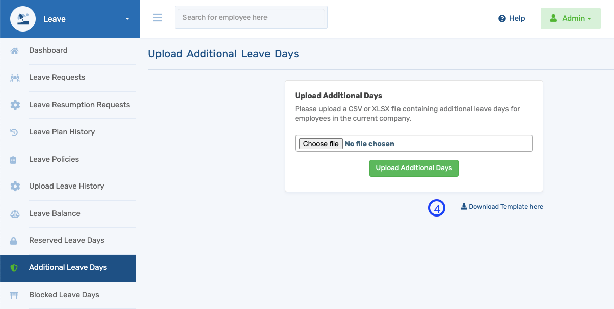How To Bulk Add Additional And Negative Additional Leave Days