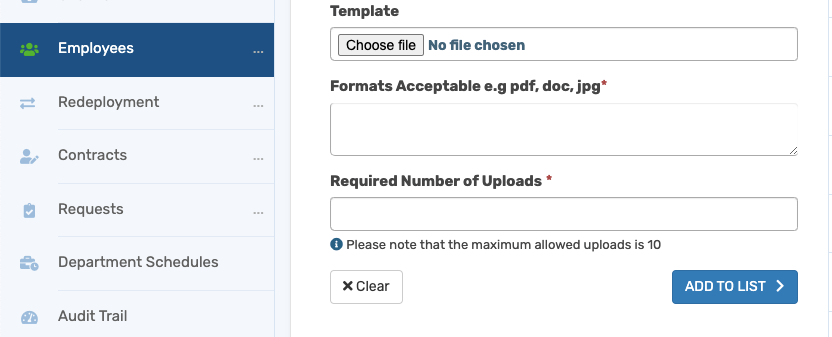 HRIS FAQs