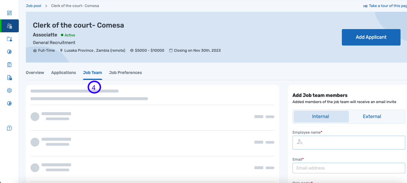 How To Add A New Team Member To A Job Team