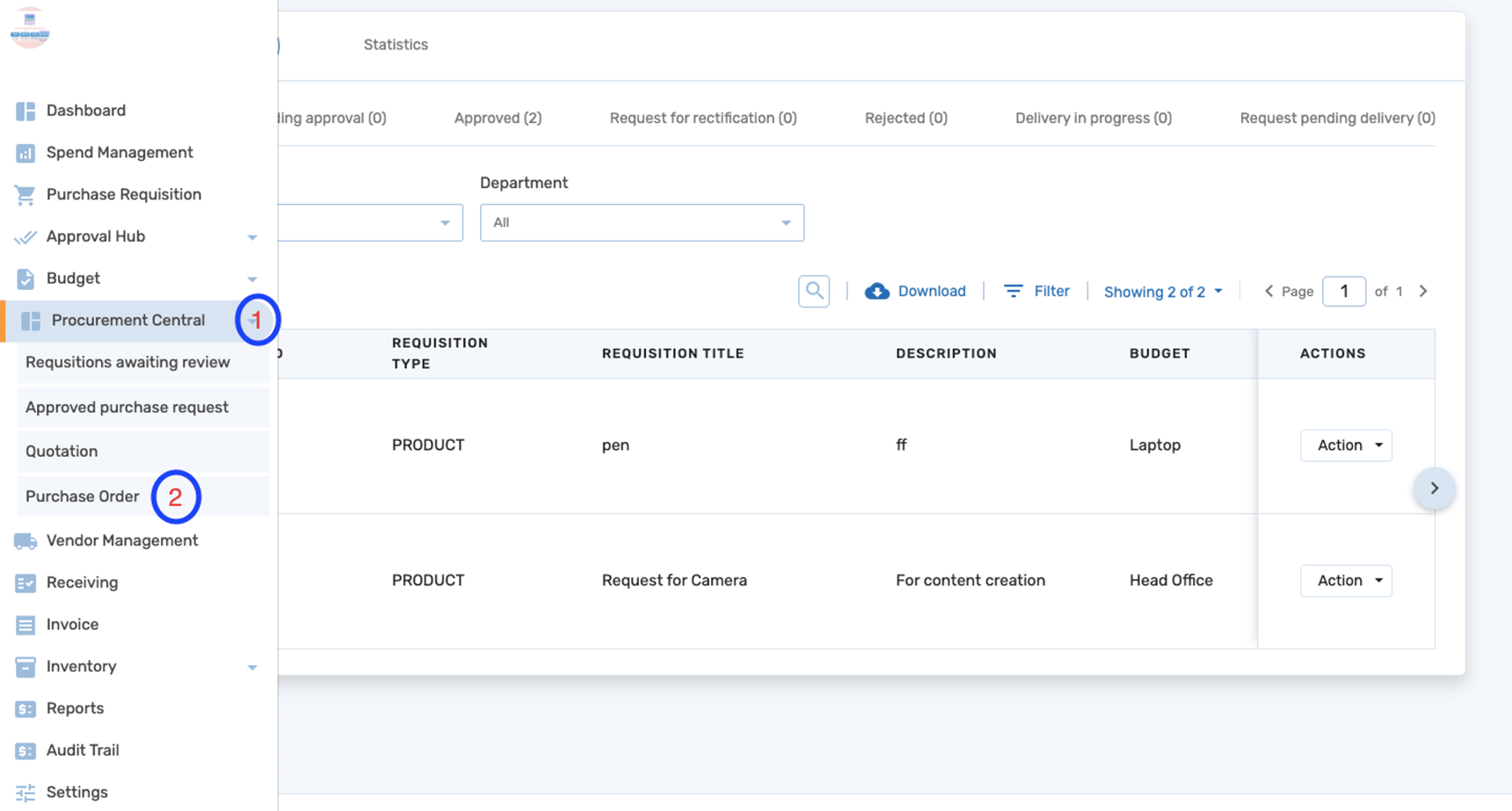 How To View Purchase Order Details