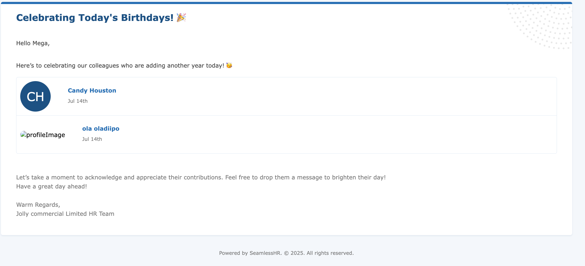 HRIS RELEASE NOTE (JULY 2025)