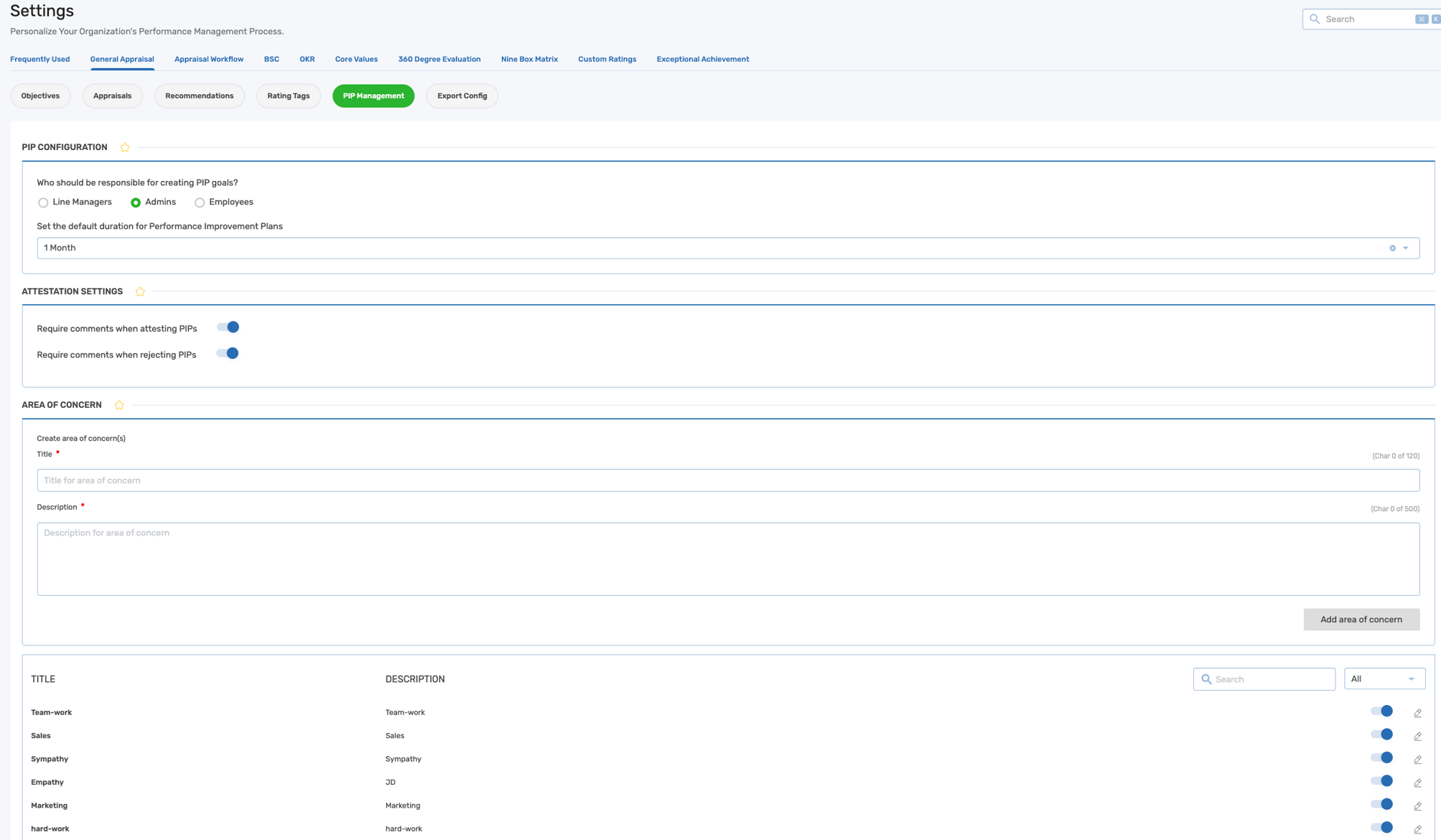 RELEASE NOTE FOR PERFORMANCE MANAGEMENT V1 1.0 - PIP