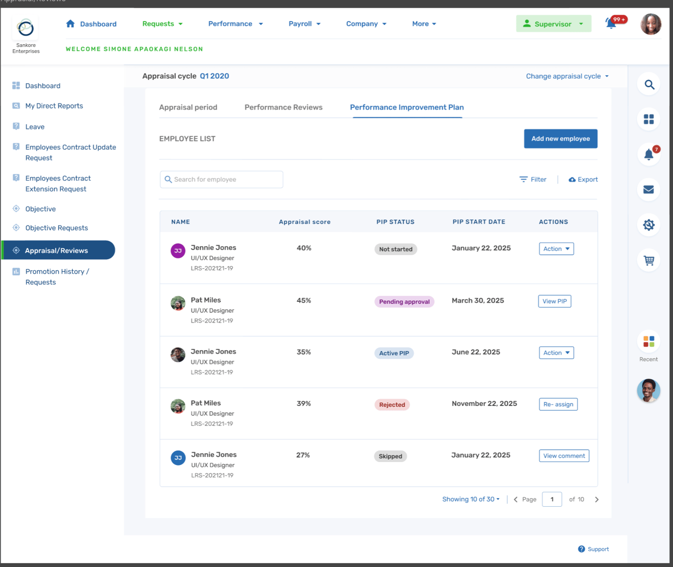 RELEASE NOTE FOR PERFORMANCE MANAGEMENT V1 1.0 - PIP