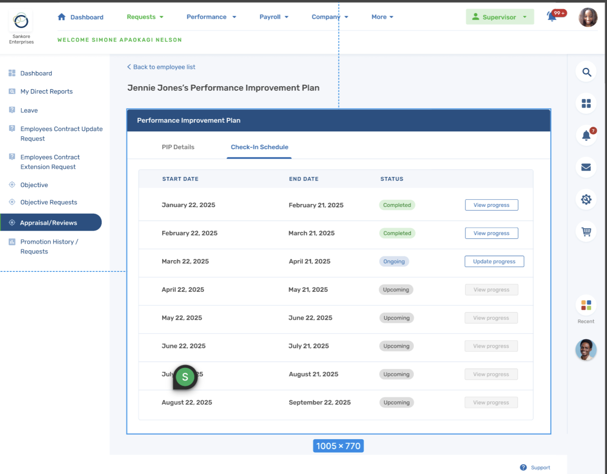 RELEASE NOTE FOR PERFORMANCE MANAGEMENT V1 1.0 - PIP
